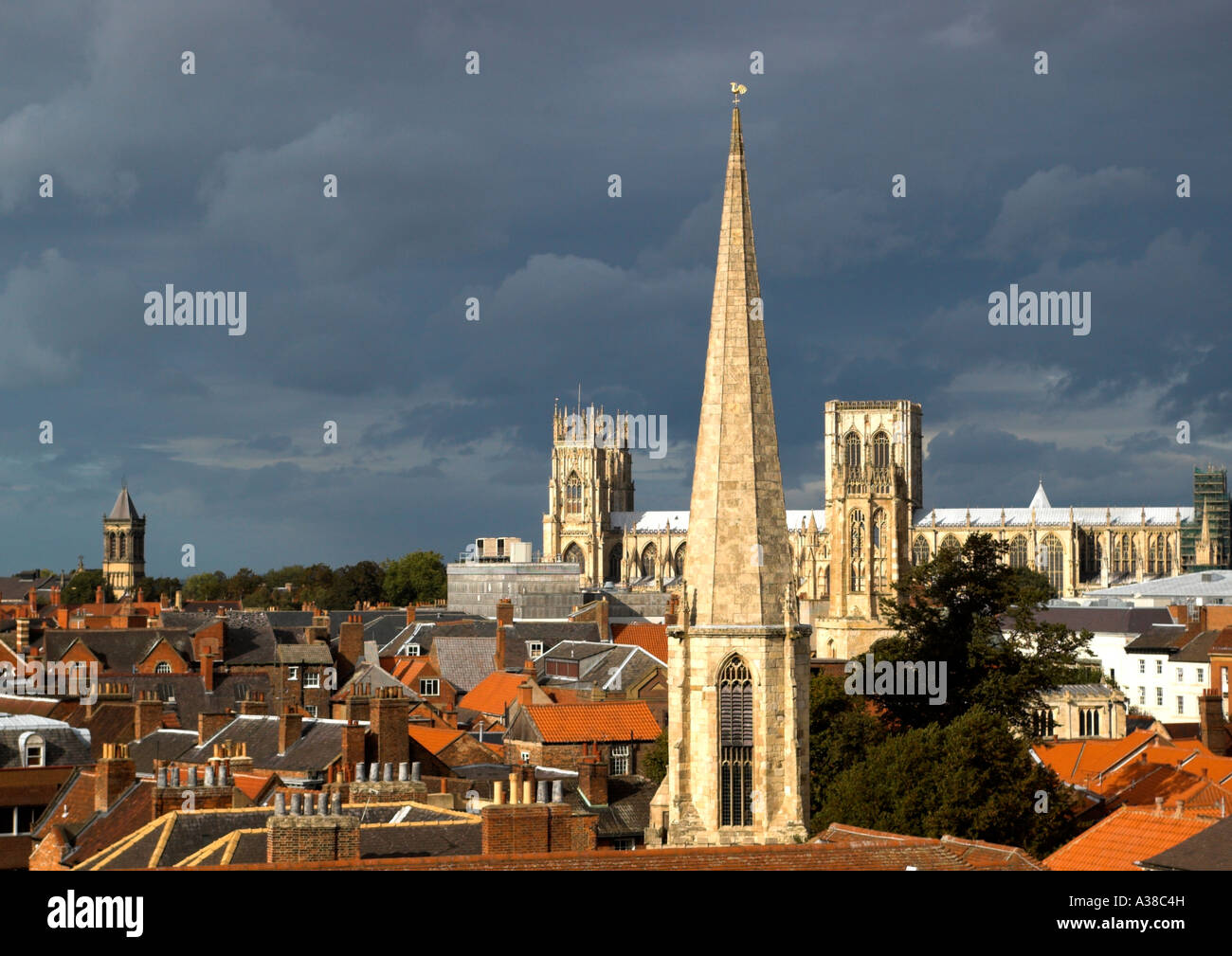 York rooftops hi-res stock photography and images - Alamy