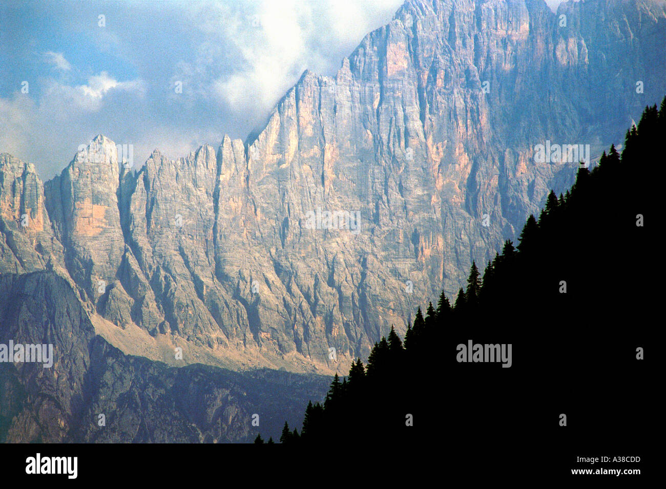 Dolomite Mountains, Italy Stock Photo - Alamy