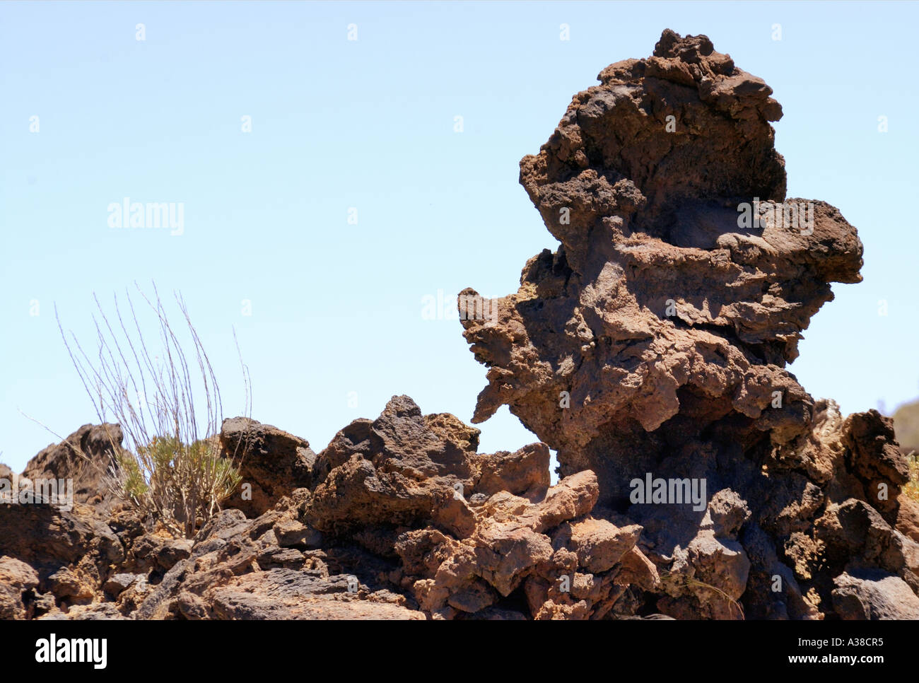 lava rock formation Stock Photo - Alamy