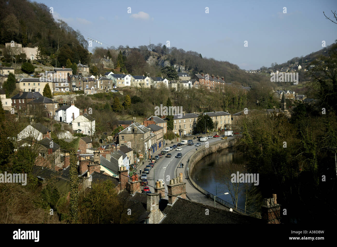 MATLOCK BATH DERBYSHIRE ENGLAND Stock Photo - Alamy