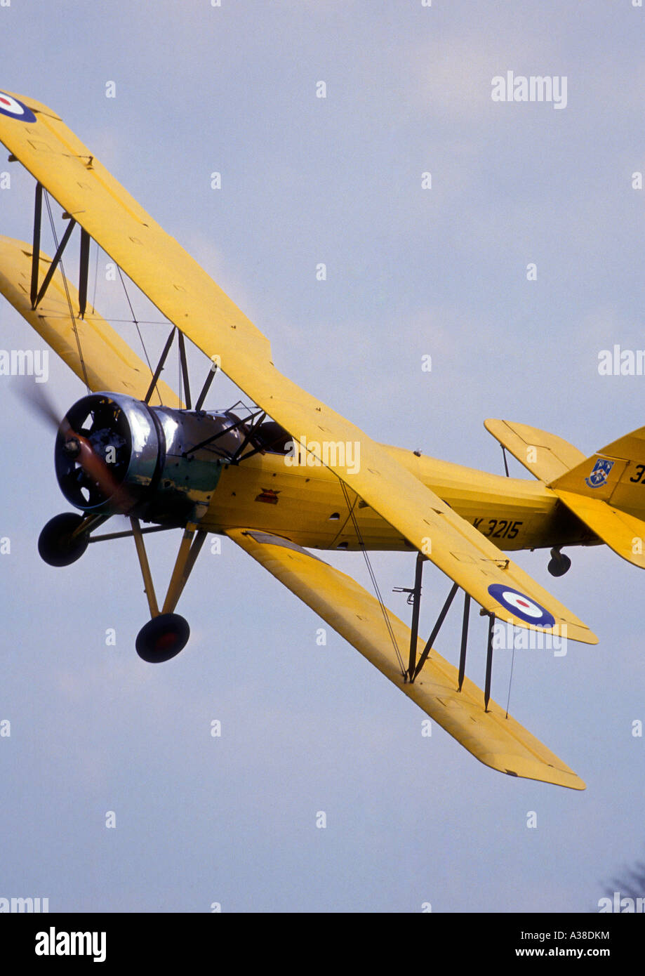 AVRO TUTOR 1930'S BIPLANE TRAINING AIRCRAFT Stock Photo - Alamy