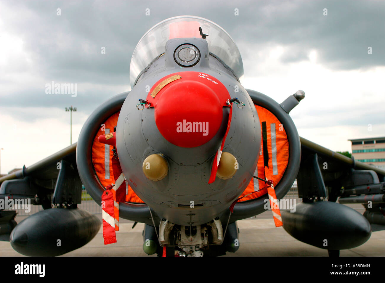 RAF HARRIER JUMP JET Stock Photo - Alamy
