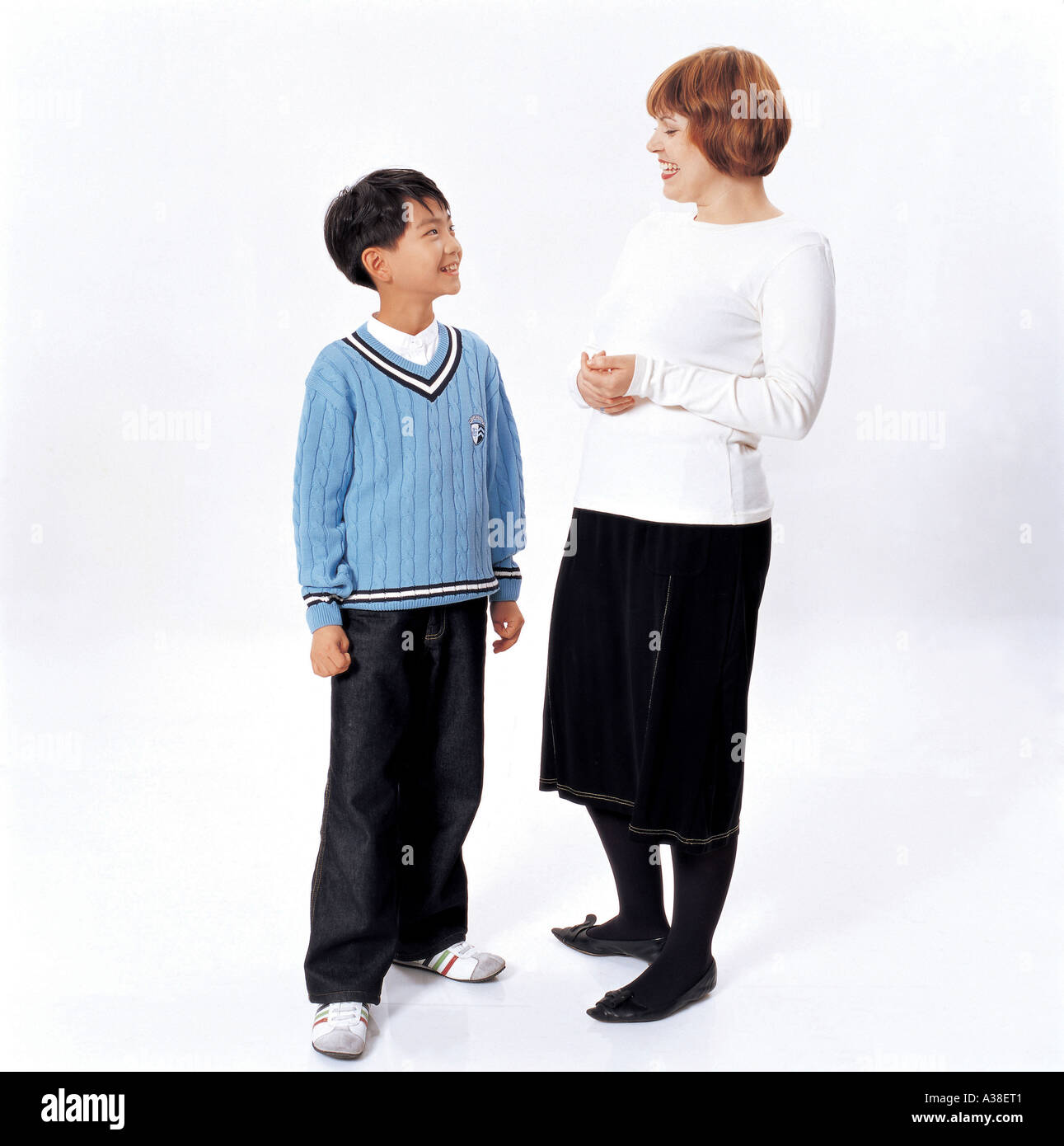 Native and foreigner women hi-res stock photography and images - Alamy