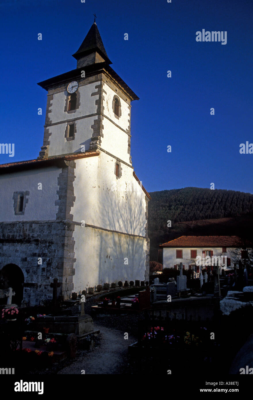 parish church, Roman Catholic church, Catholic church, French Basque ...