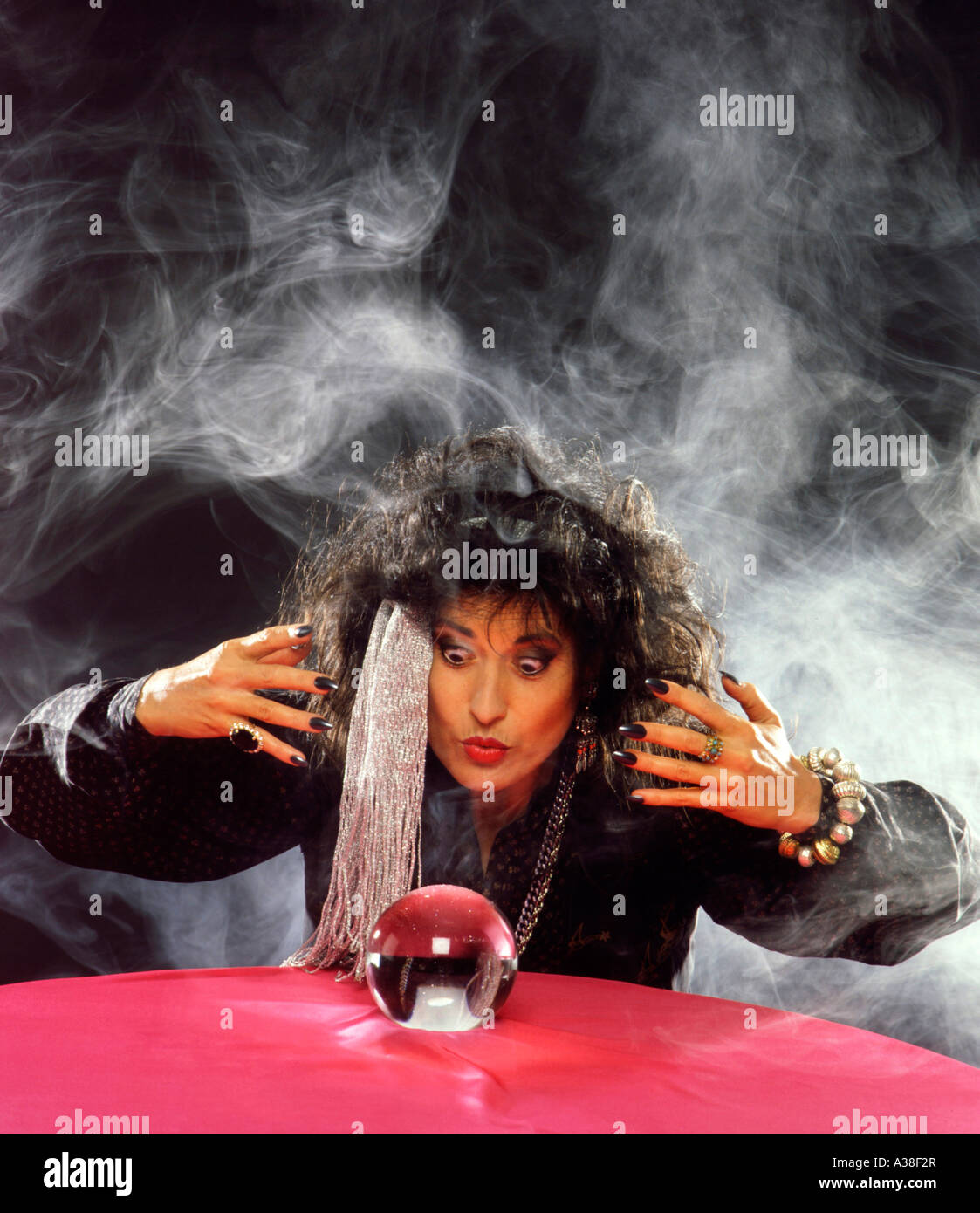 Wahrsagerin. Fortune Teller Stock Photo - Alamy