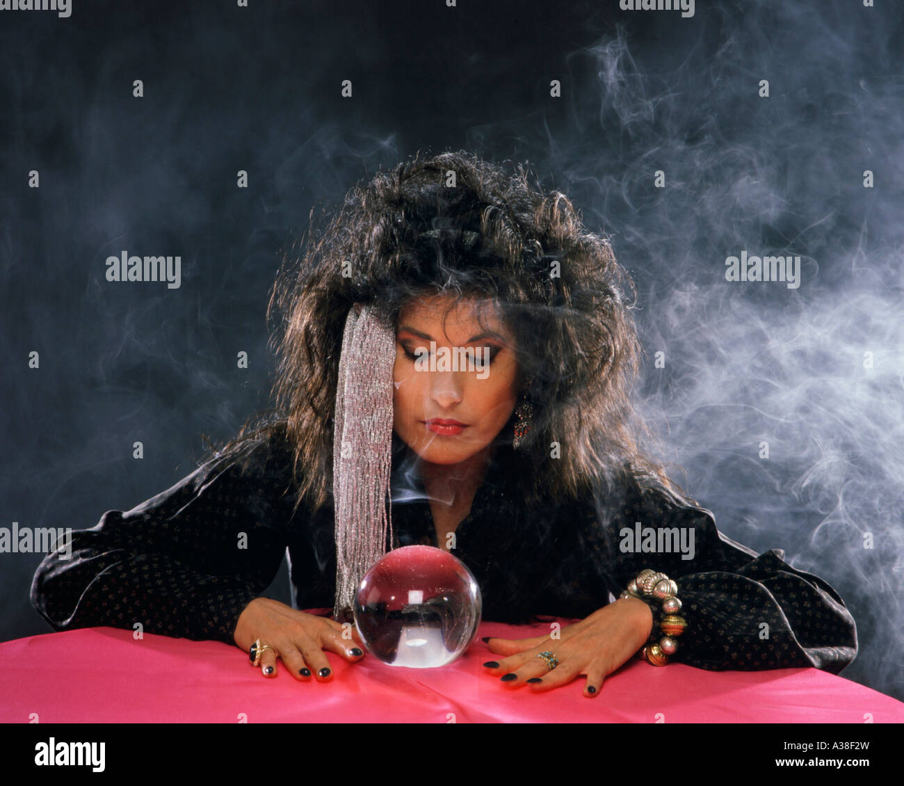 Wahrsagerin. Fortune Teller Stock Photo - Alamy