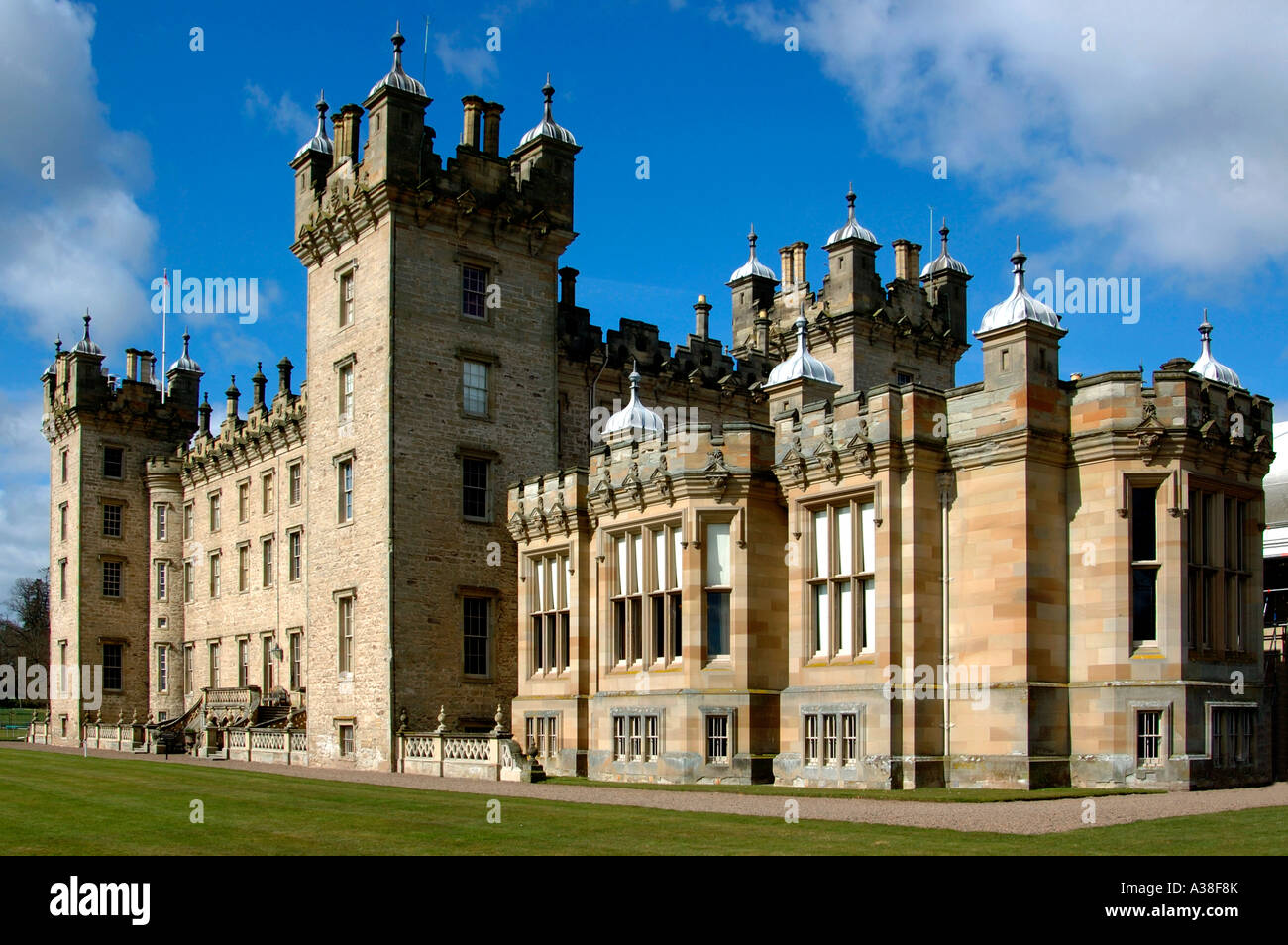 Floors Castle by Kelso Scottish Borders Stock Photo - Alamy