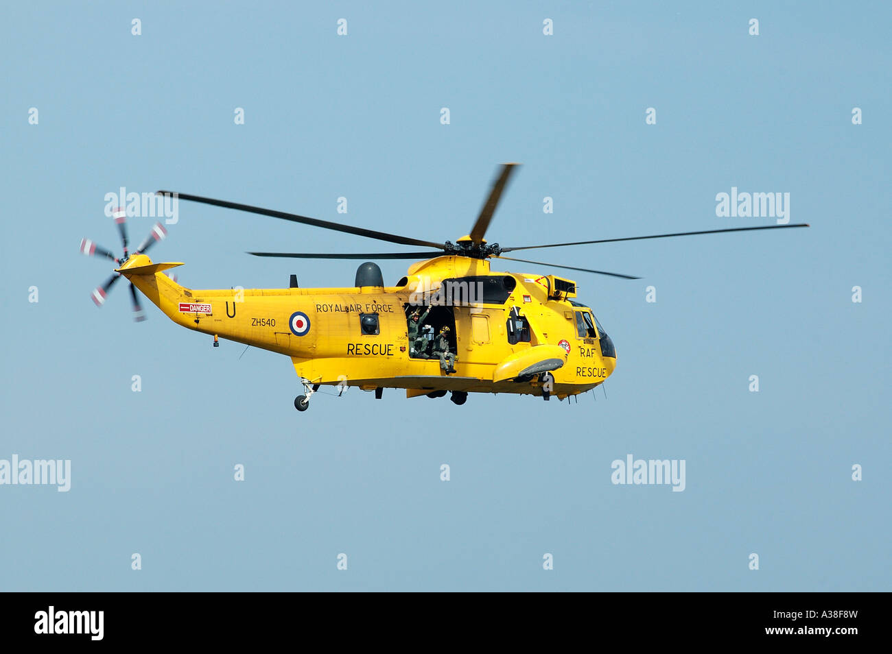RAF rescue helicopter Stock Photo - Alamy