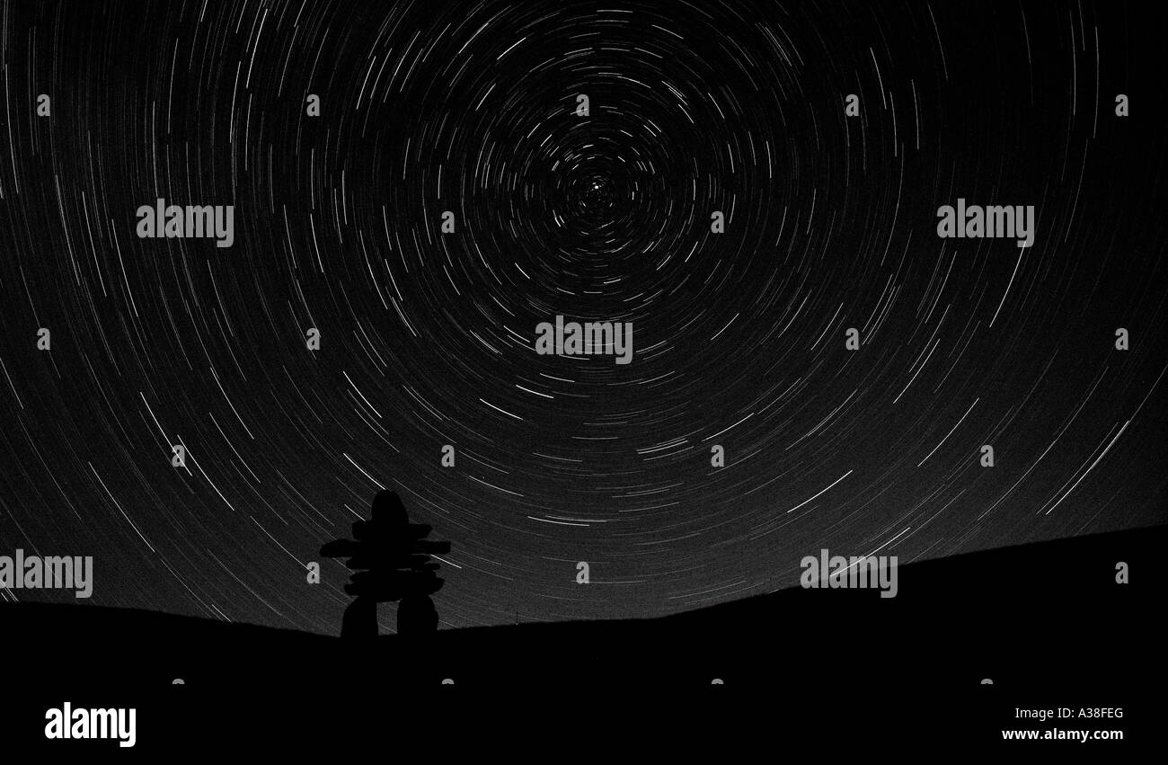 stone statue star tracks Stock Photo - Alamy