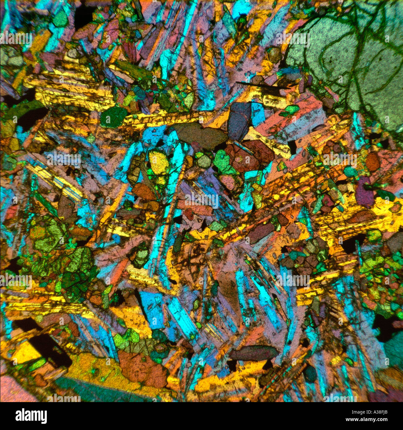 Rock conglomerate microscope hi-res stock photography and images - Alamy