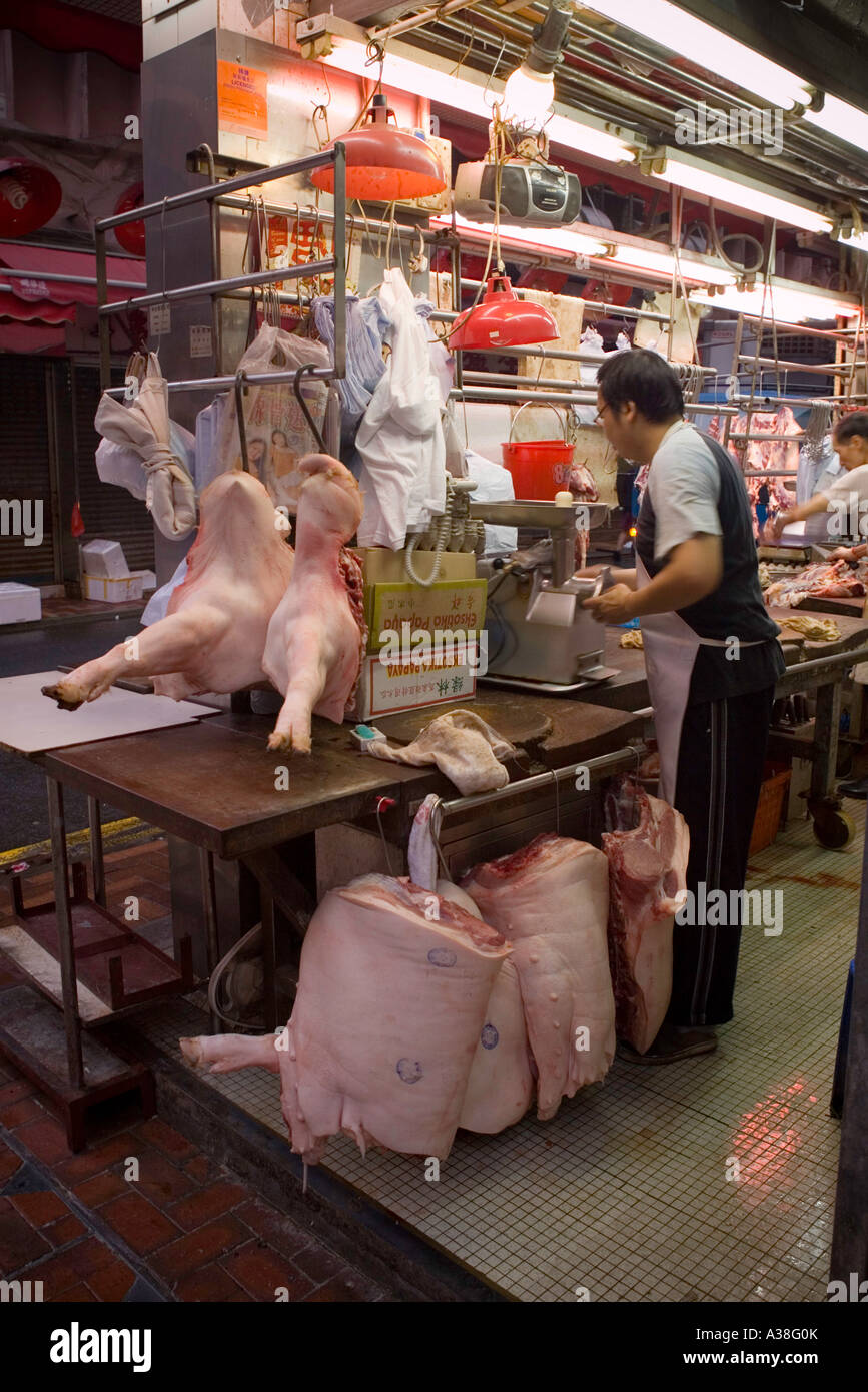 Hong kong causeway bay pork hi-res stock photography and images - Alamy