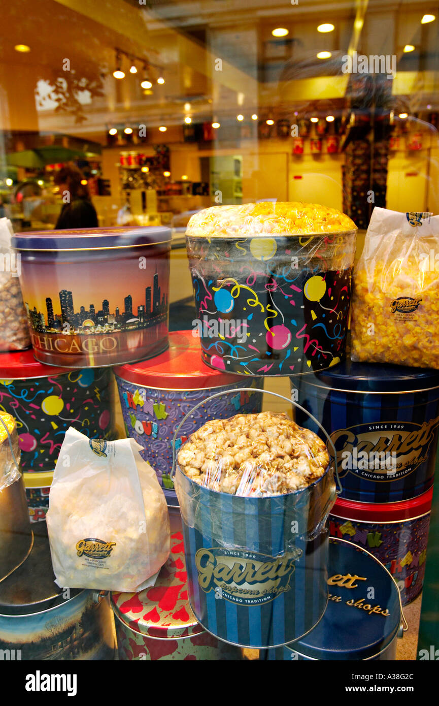 Famous chicago popcorn store