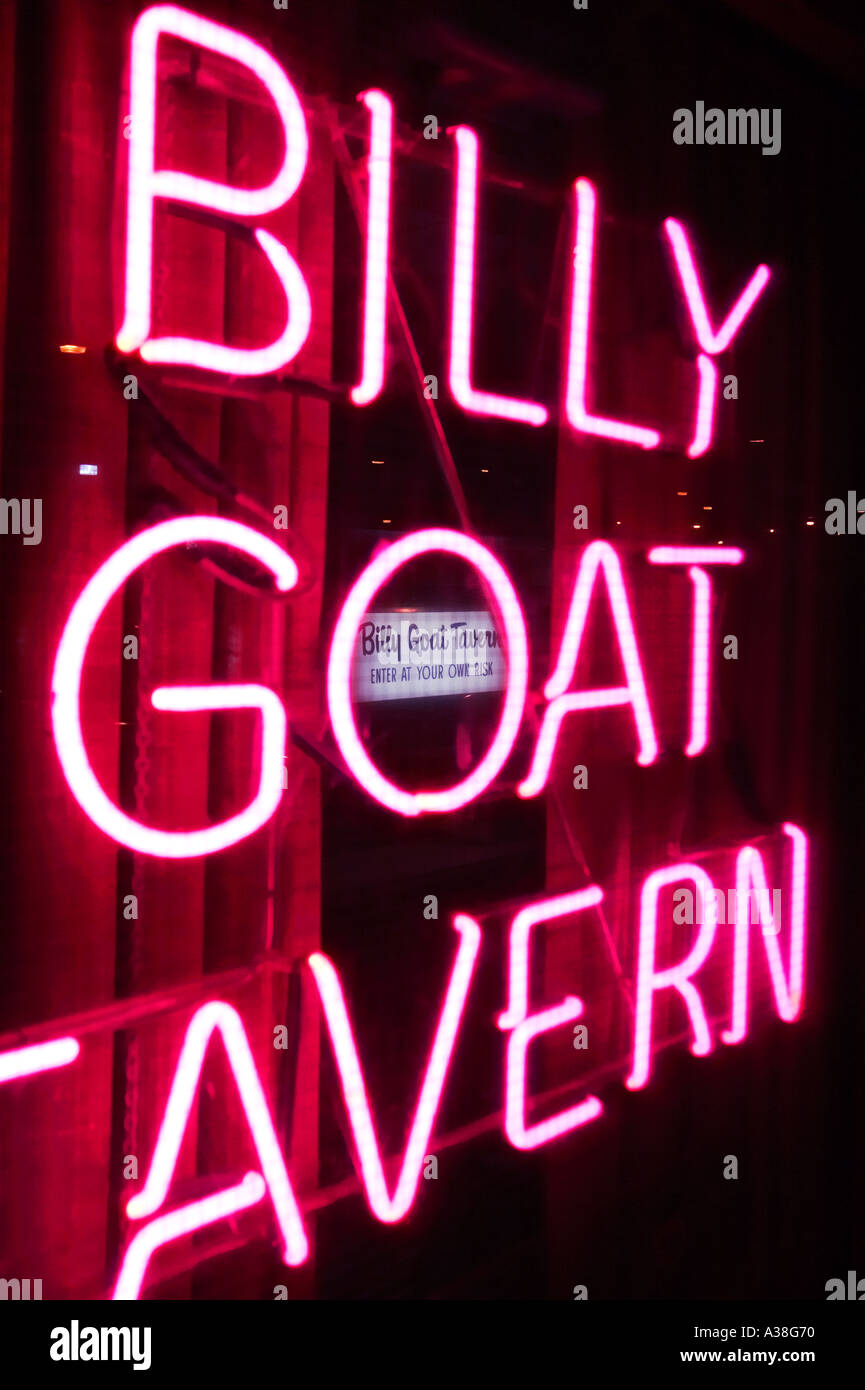 Chicago billy goat tavern hi-res stock photography and images - Alamy