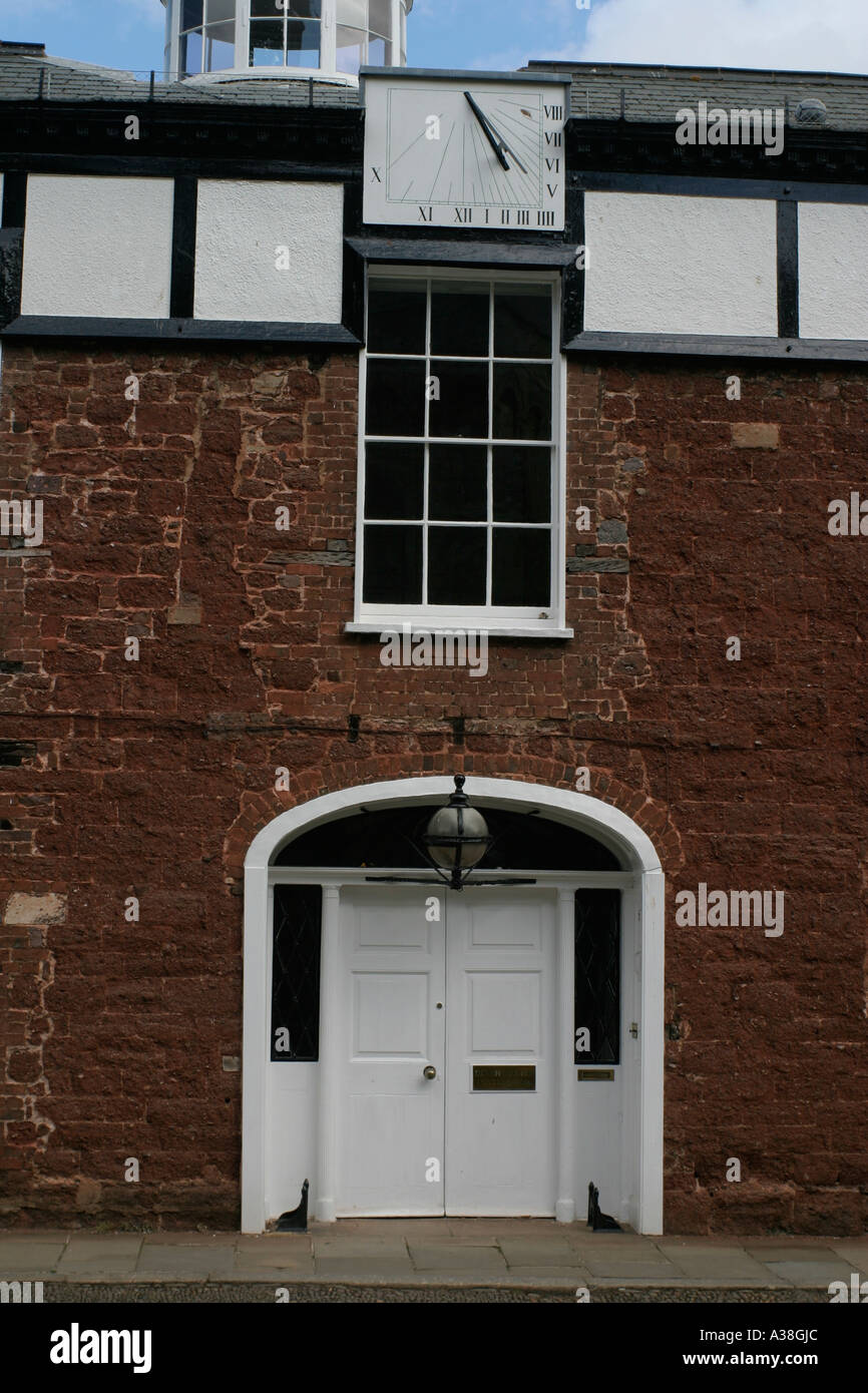 Old House Exeter Cathedral Close Stock Photo - Alamy