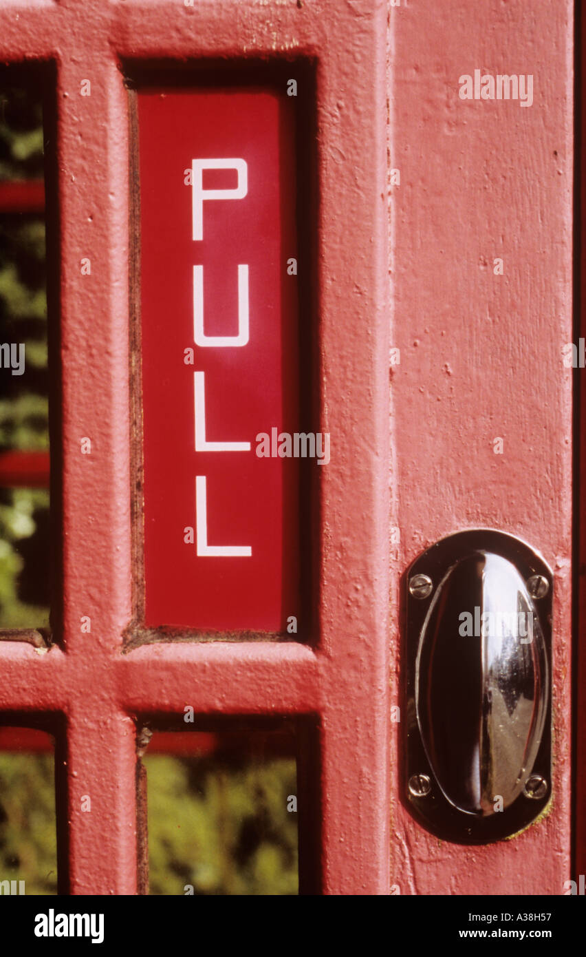Telephone box sign hi-res stock photography and images - Alamy