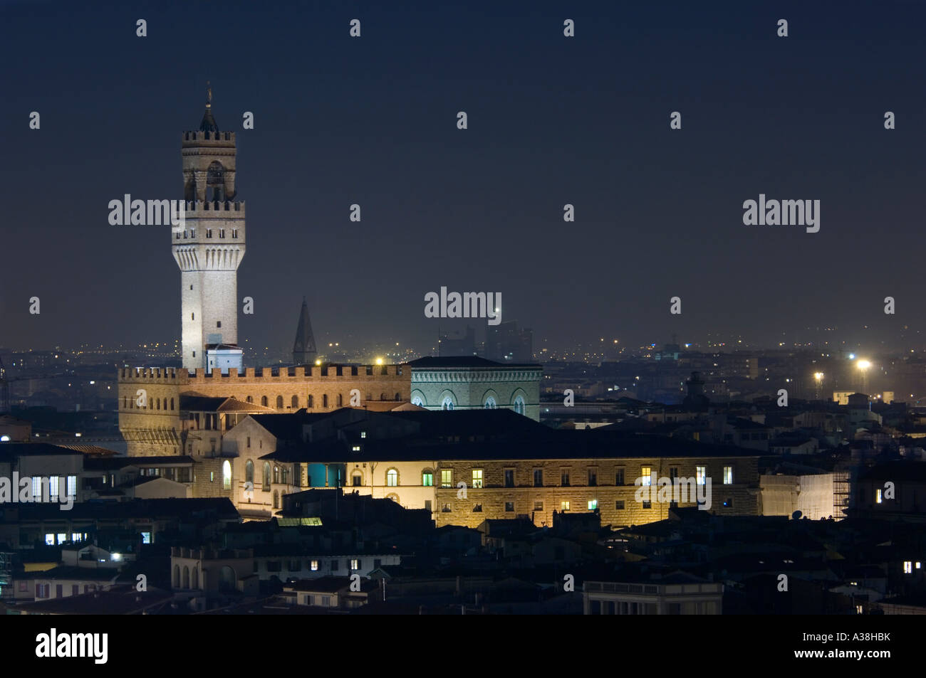 Florence elevated viewpoint hi-res stock photography and images - Alamy
