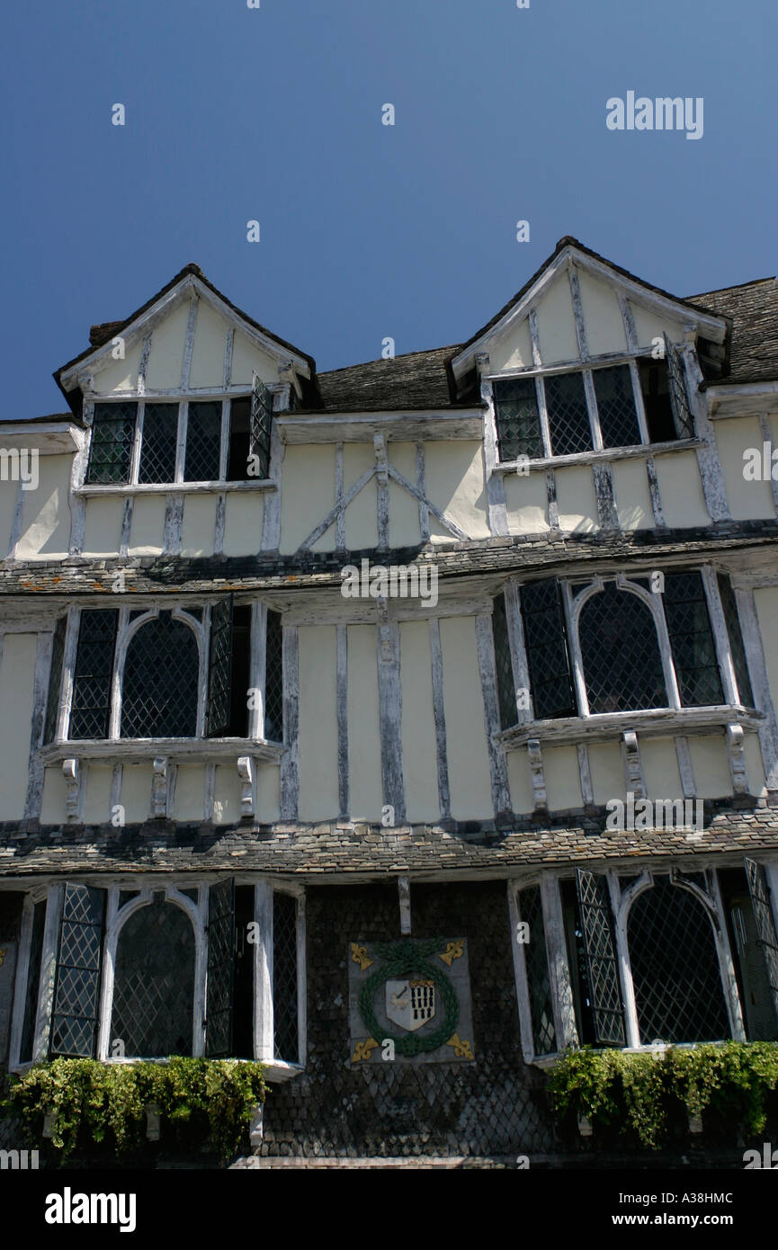 Tudor House Tudor Street Exeter Stock Photo - Alamy