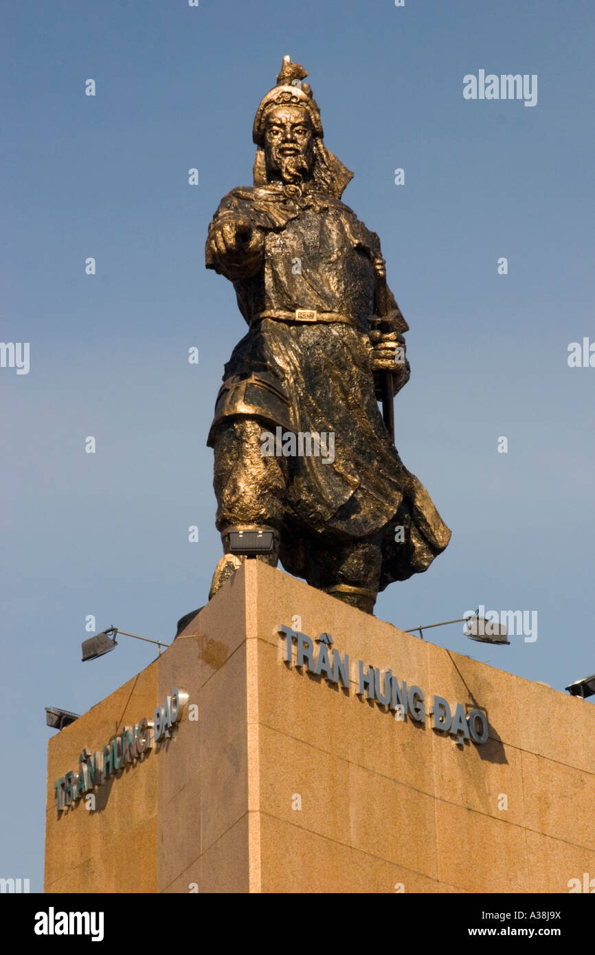 The statue of Tran Hung Dao in Saigon Stock Photo - Alamy