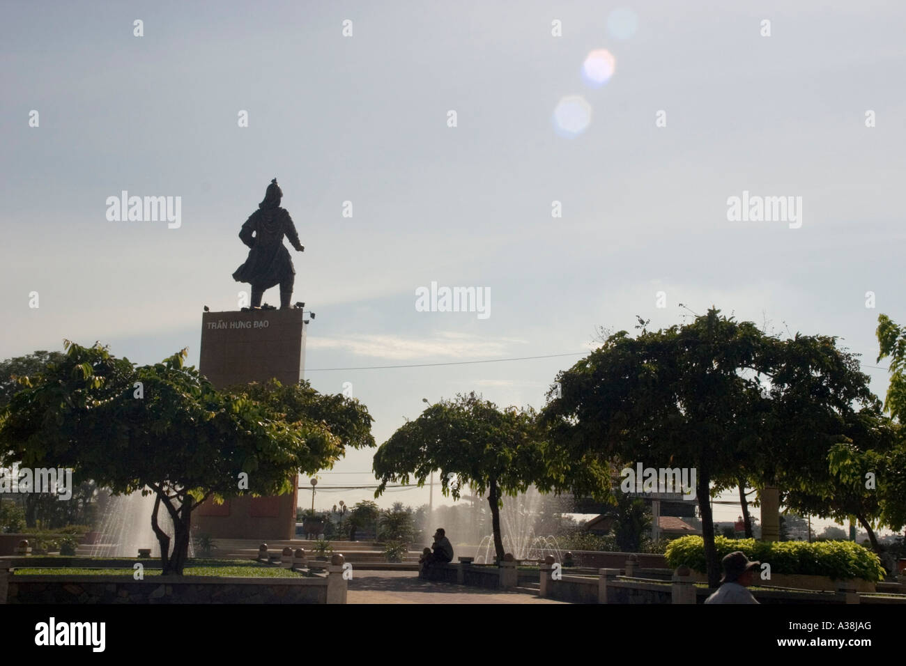 The statue of Tran Hung Dao in Saigon Stock Photo - Alamy