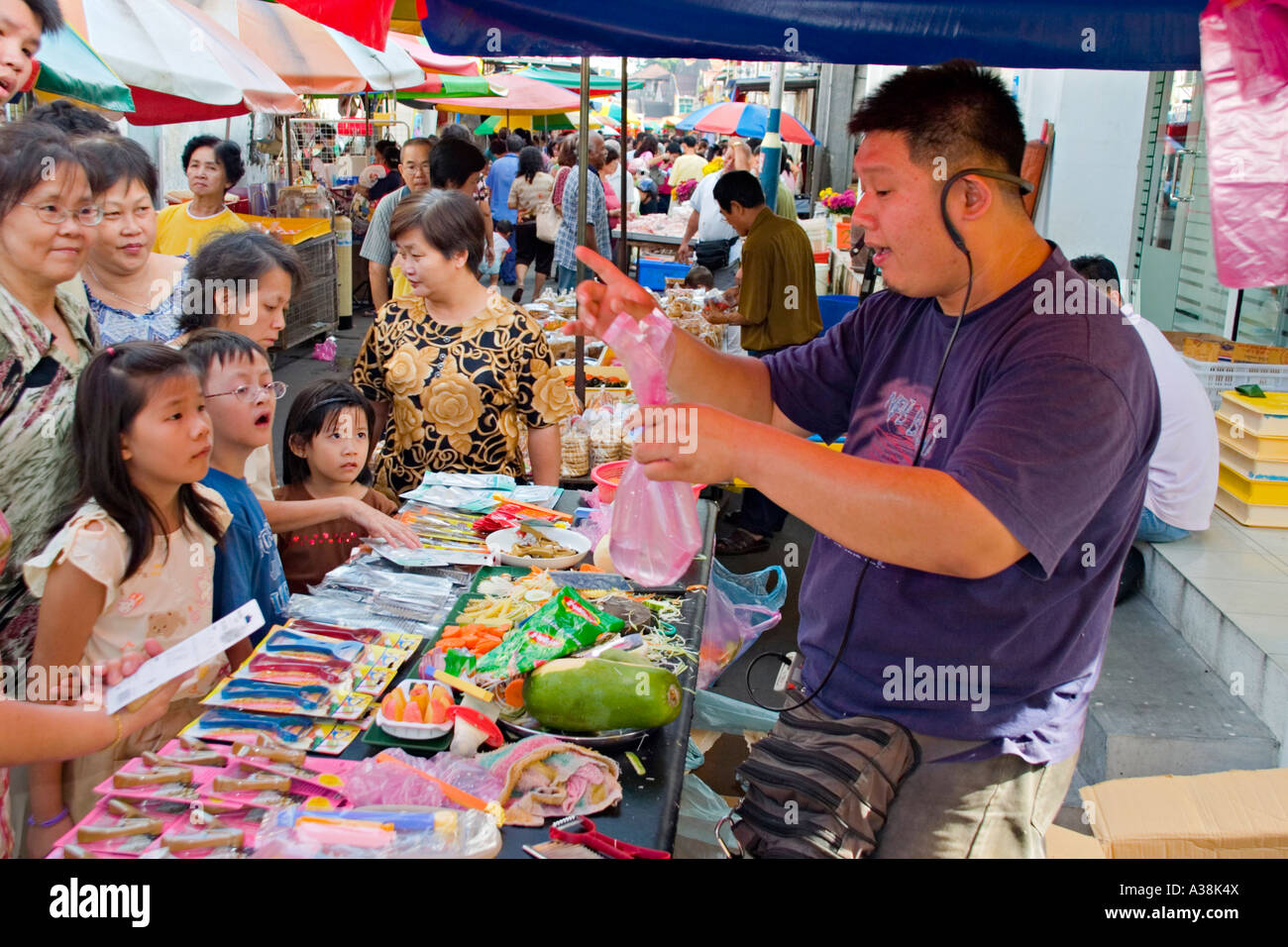 Market penang hi-res stock photography and images - Alamy
