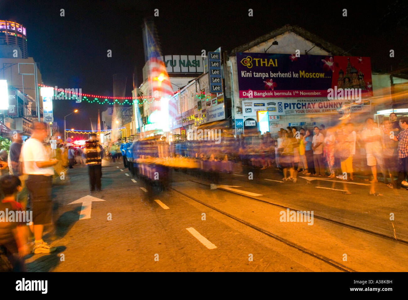 The Chingay parade Penang Stock Photo - Alamy