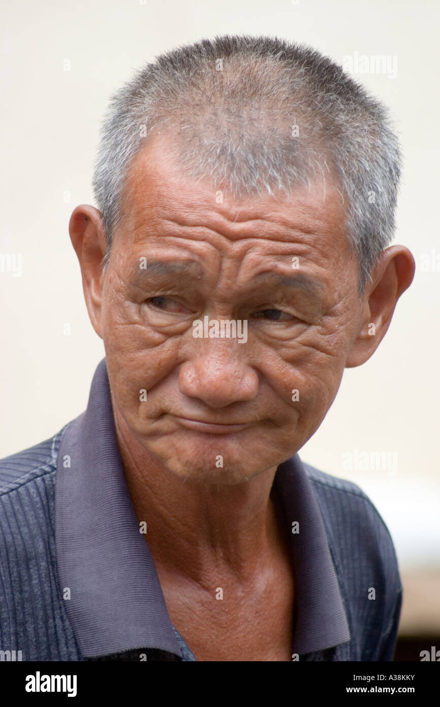 Man in the street Penang Stock Photo - Alamy