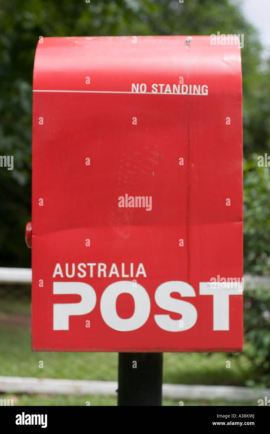 Australian post box Stock Photo - Alamy