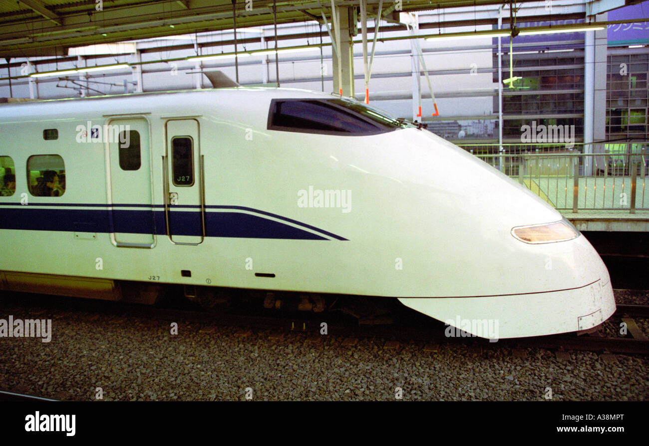 The Tokaido Shinkansen Bullet Train, Tokyo, Japan Stock Photo - Alamy