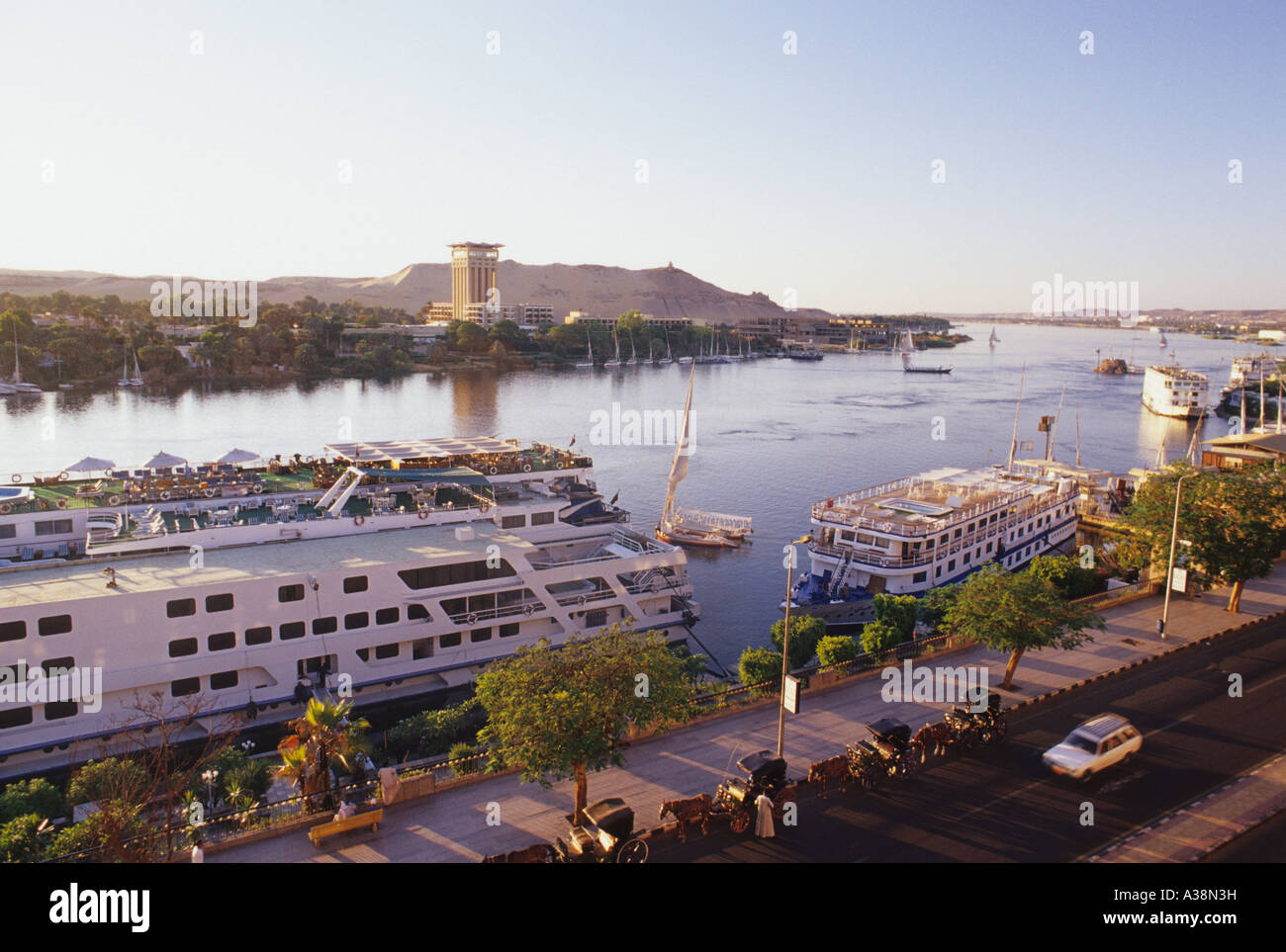 Nile corniche, aswan hi-res stock photography and images - Alamy