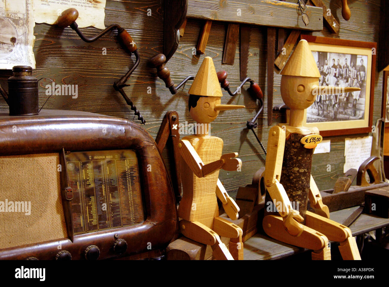 Pinocchio shop in rome italy hi-res stock photography and images - Alamy