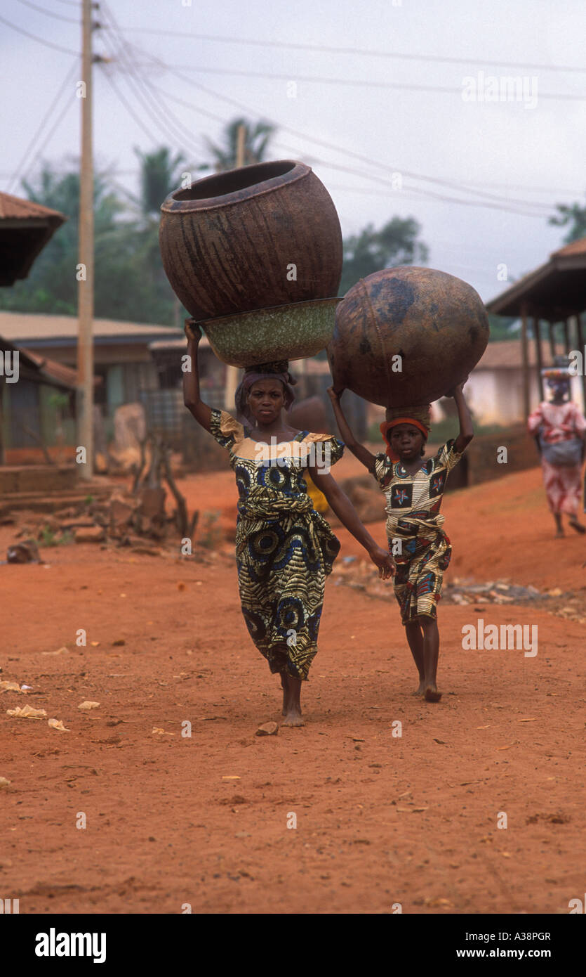 Clay water pot africa hi-res stock photography and images - Alamy