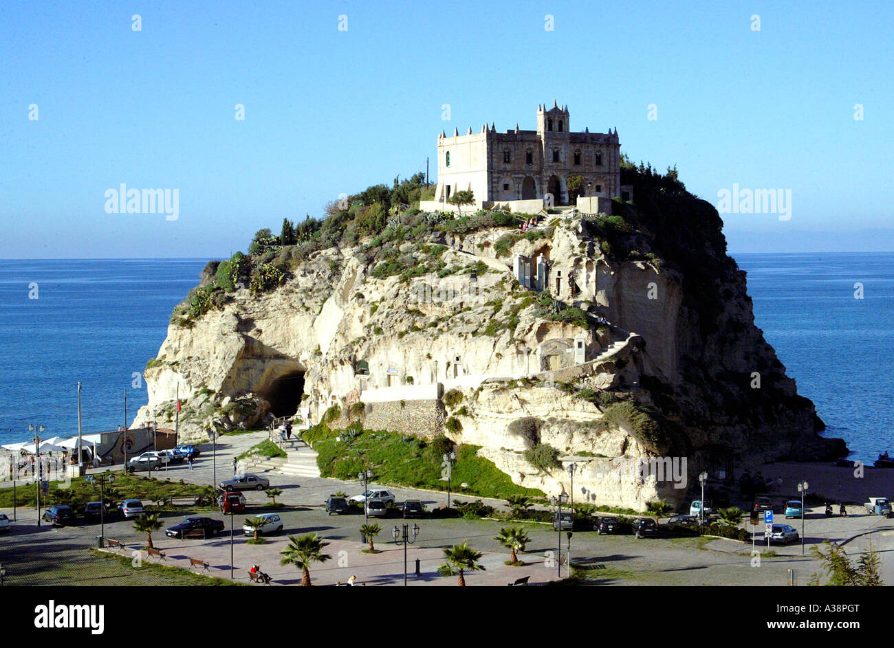 Italien Kalabrien Tropea, Italy Calabria Old City Tropea Stock Photo ...