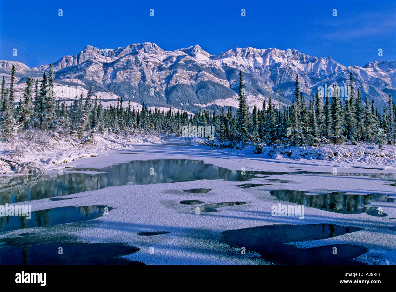 Miette Mountain Range 2 Stock Photo - Alamy