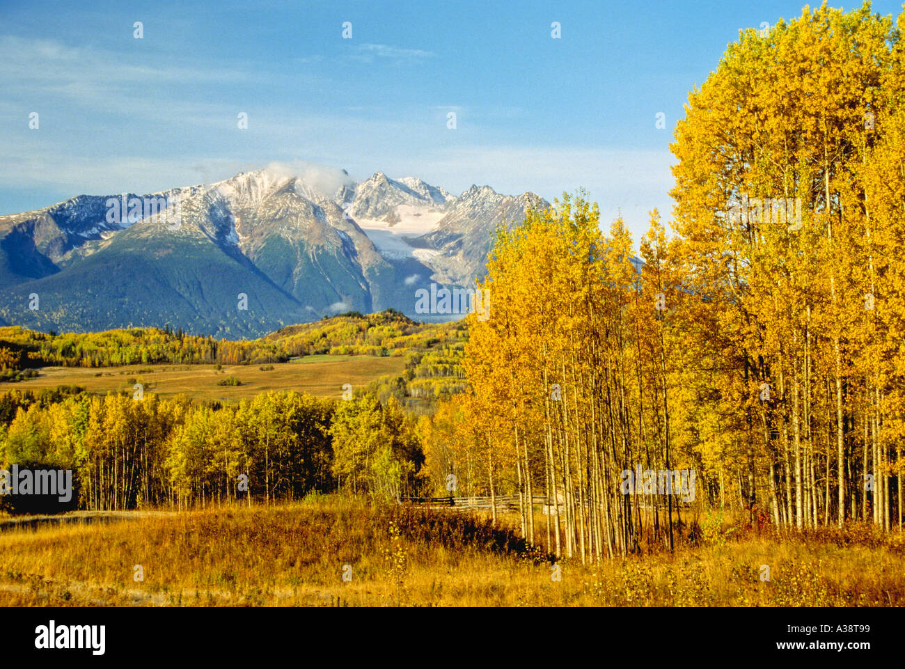 Autumn in the Bulkley Valley Stock Photo - Alamy