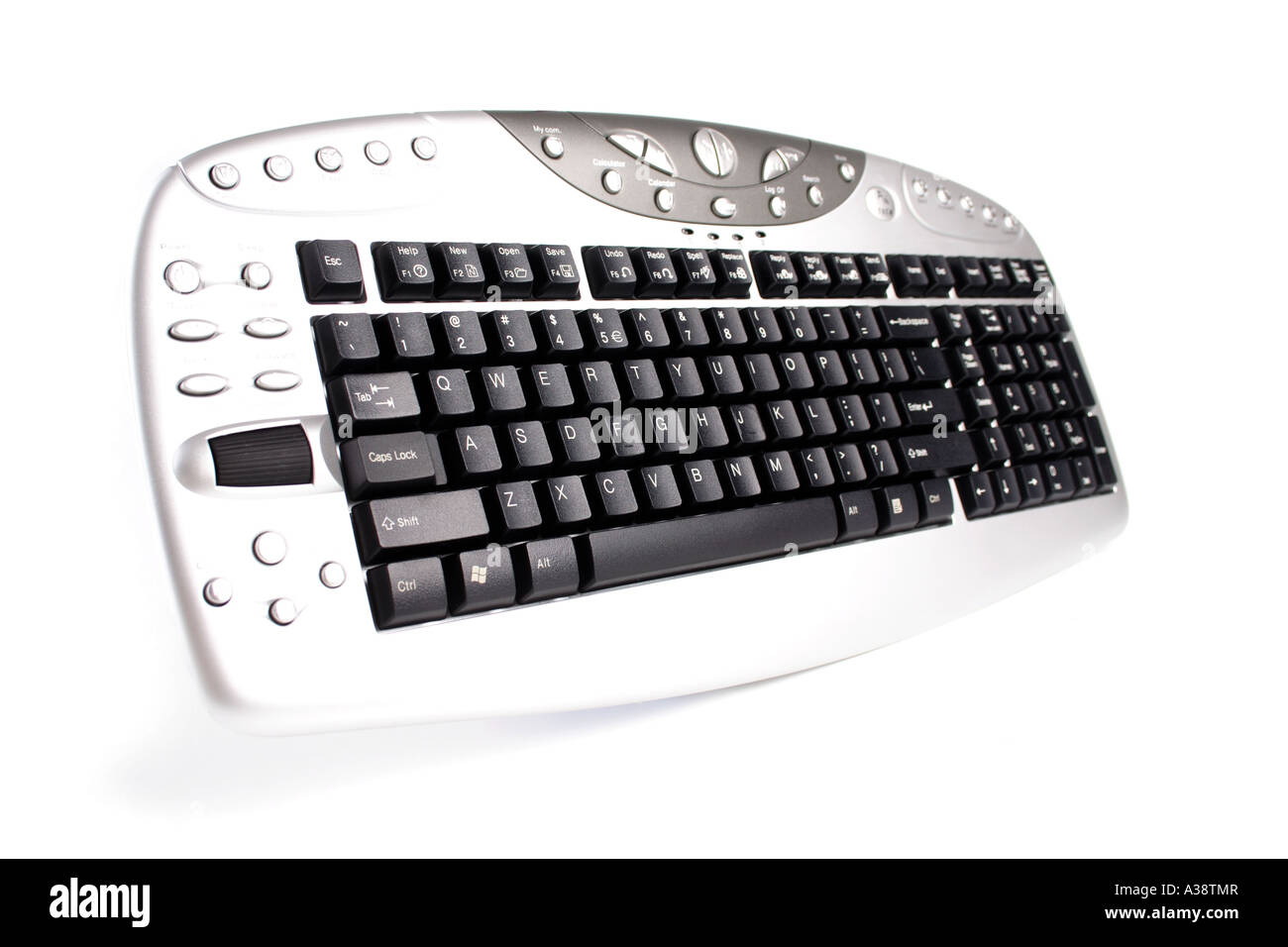 Ergonomic keyboard computer keyboard Cut Out Stock Images & Pictures ...