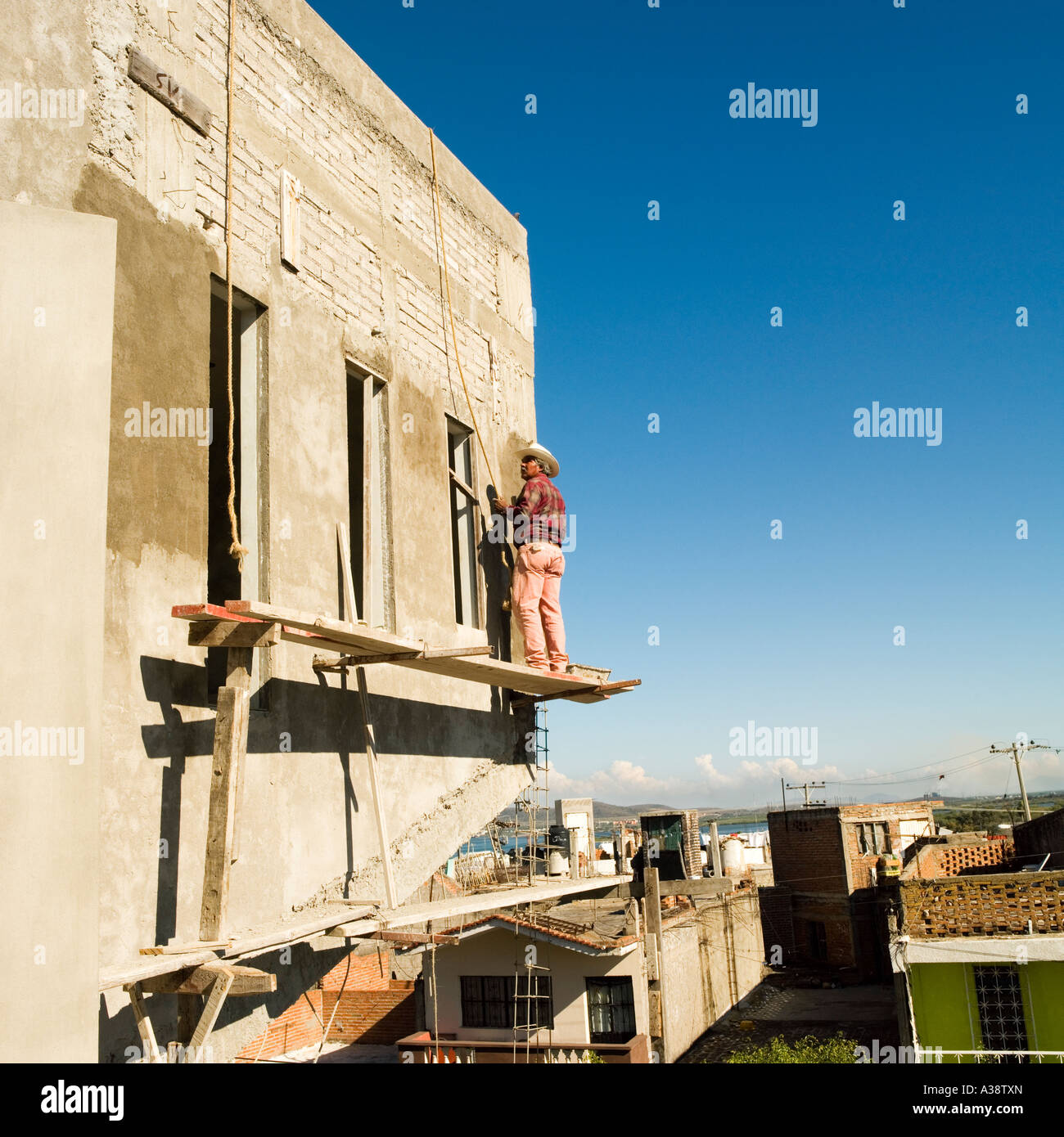 Manual labour building colour hi-res stock photography and images - Alamy