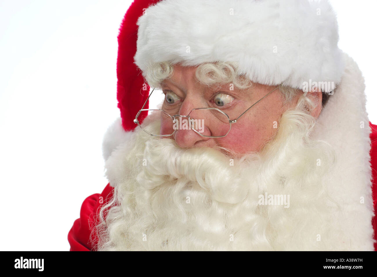 Nikolaus Santa Claus portrait Stock Photo - Alamy