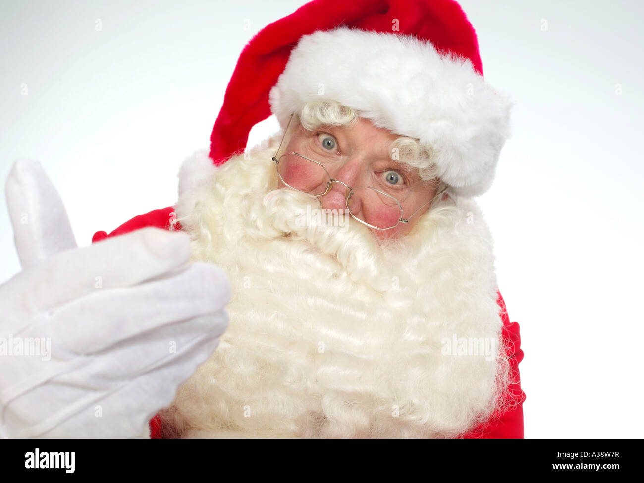 Nikolaus Santa Claus portrait Stock Photo - Alamy