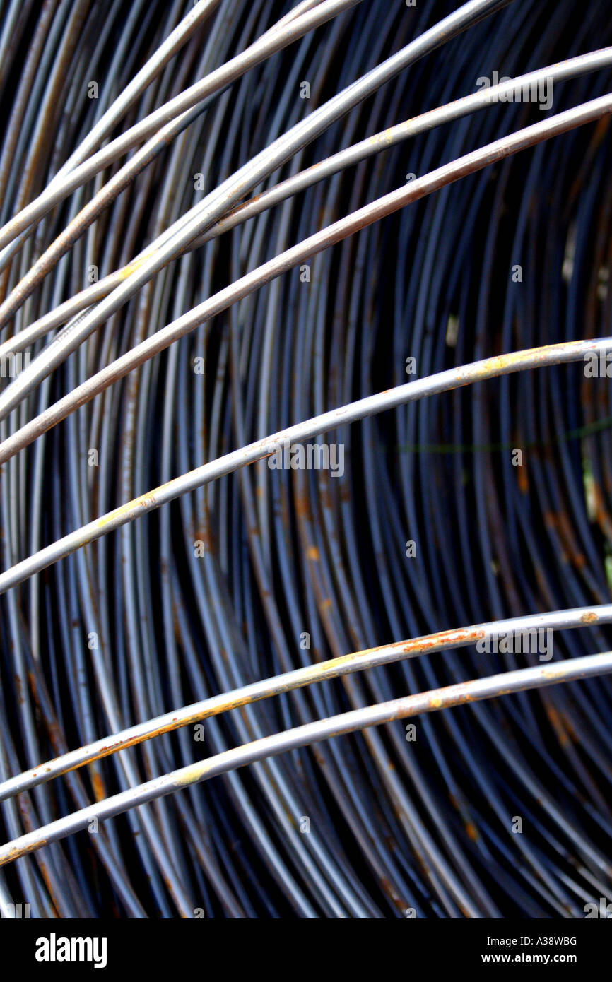 Coil of wire Stock Photo - Alamy