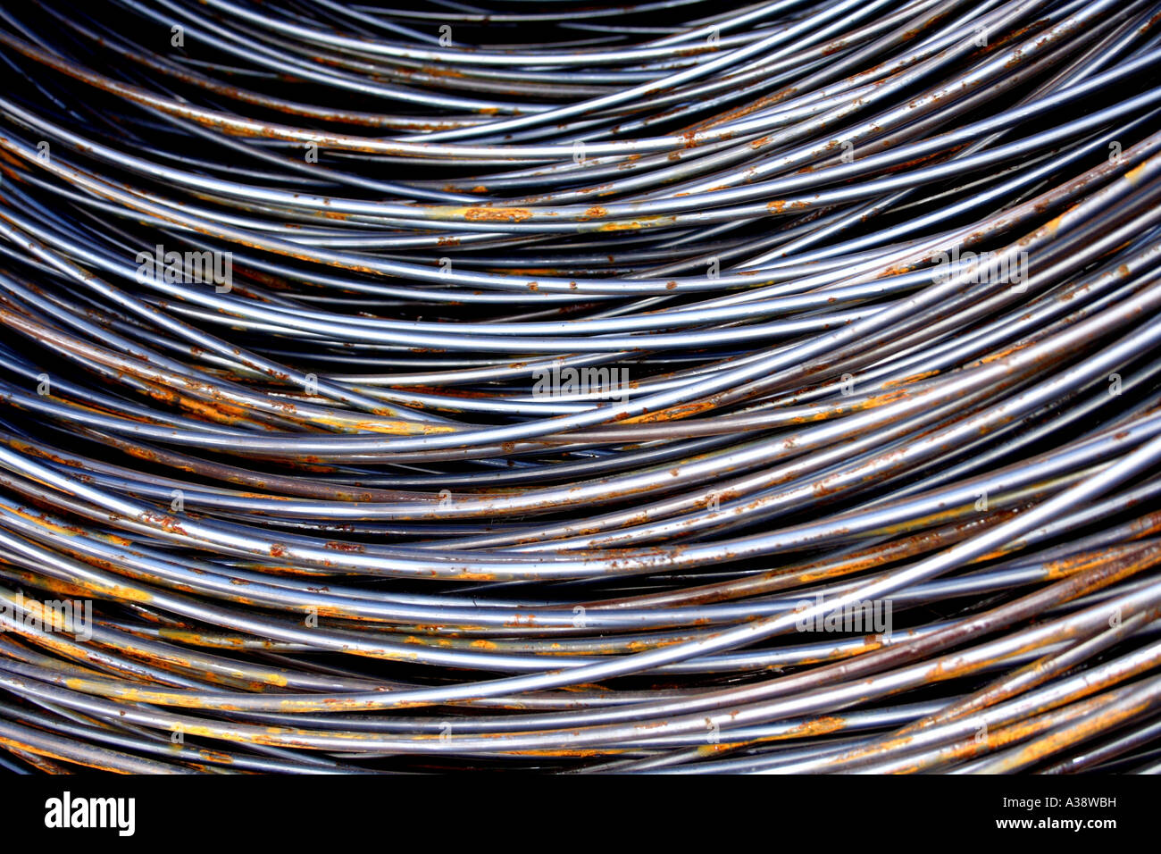 Coil of wire Stock Photo - Alamy