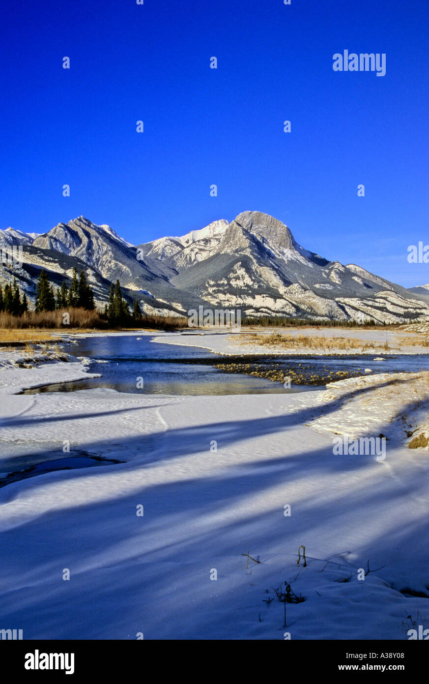 Roche LaRond and Rocky river 1 Stock Photo - Alamy