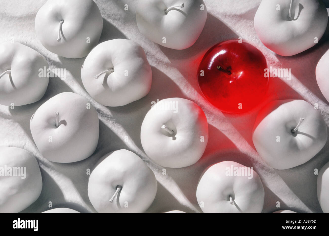 One good apple Stock Photo - Alamy