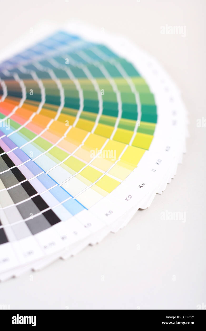 Pantone colour wheel hi-res stock photography and images - Alamy