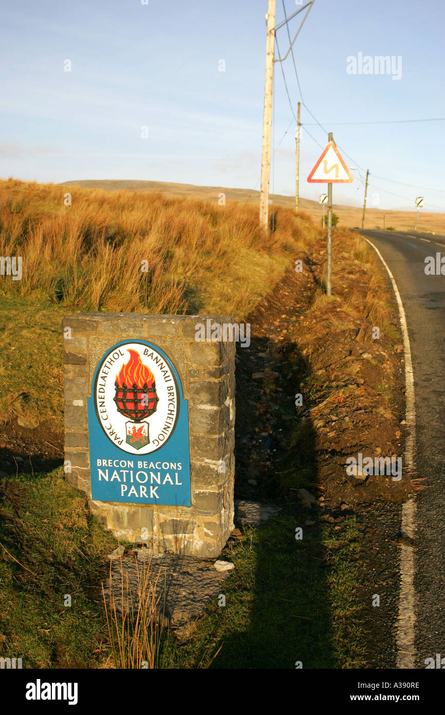 Brecon beacons national park area of outstanding natural beauty hi-res ...