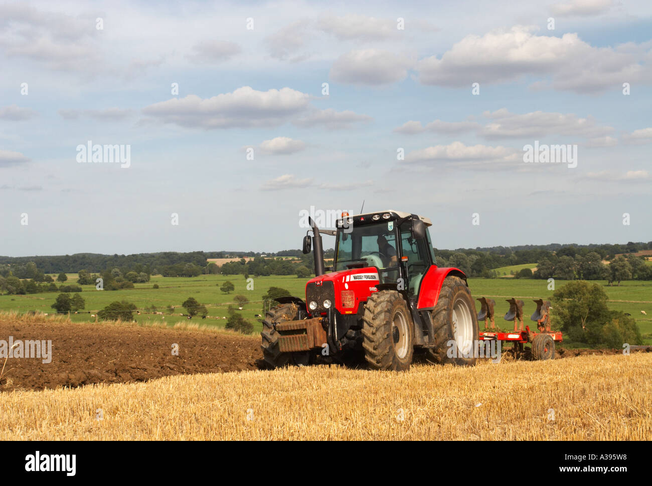 Four furrow plough hi-res stock photography and images - Alamy