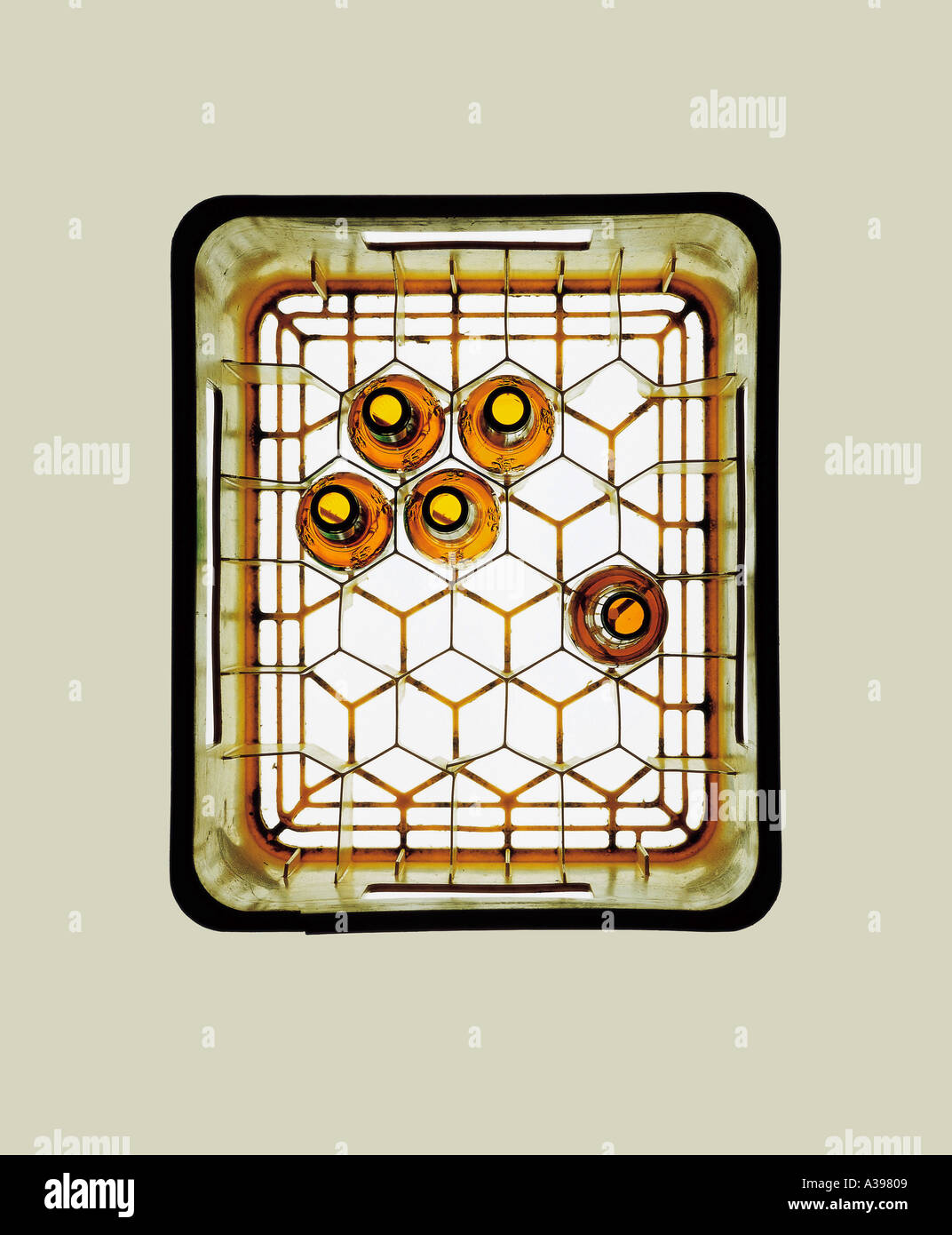 Lager beer bottles crate hi-res stock photography and images - Alamy