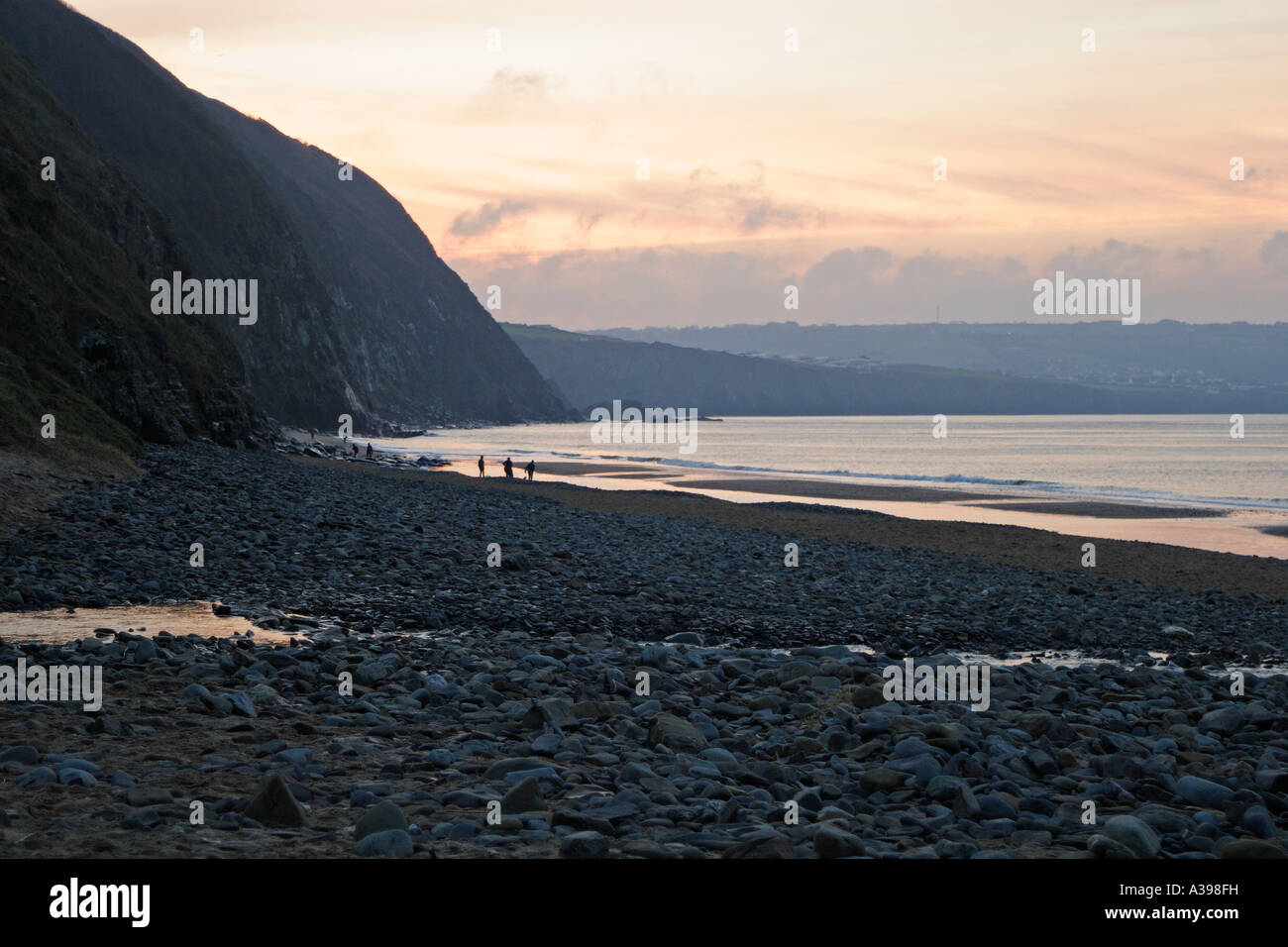 Penbryn beach hi-res stock photography and images - Alamy