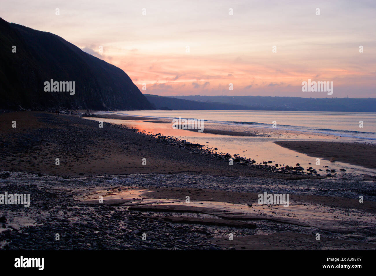 Penbryn beach hi-res stock photography and images - Alamy
