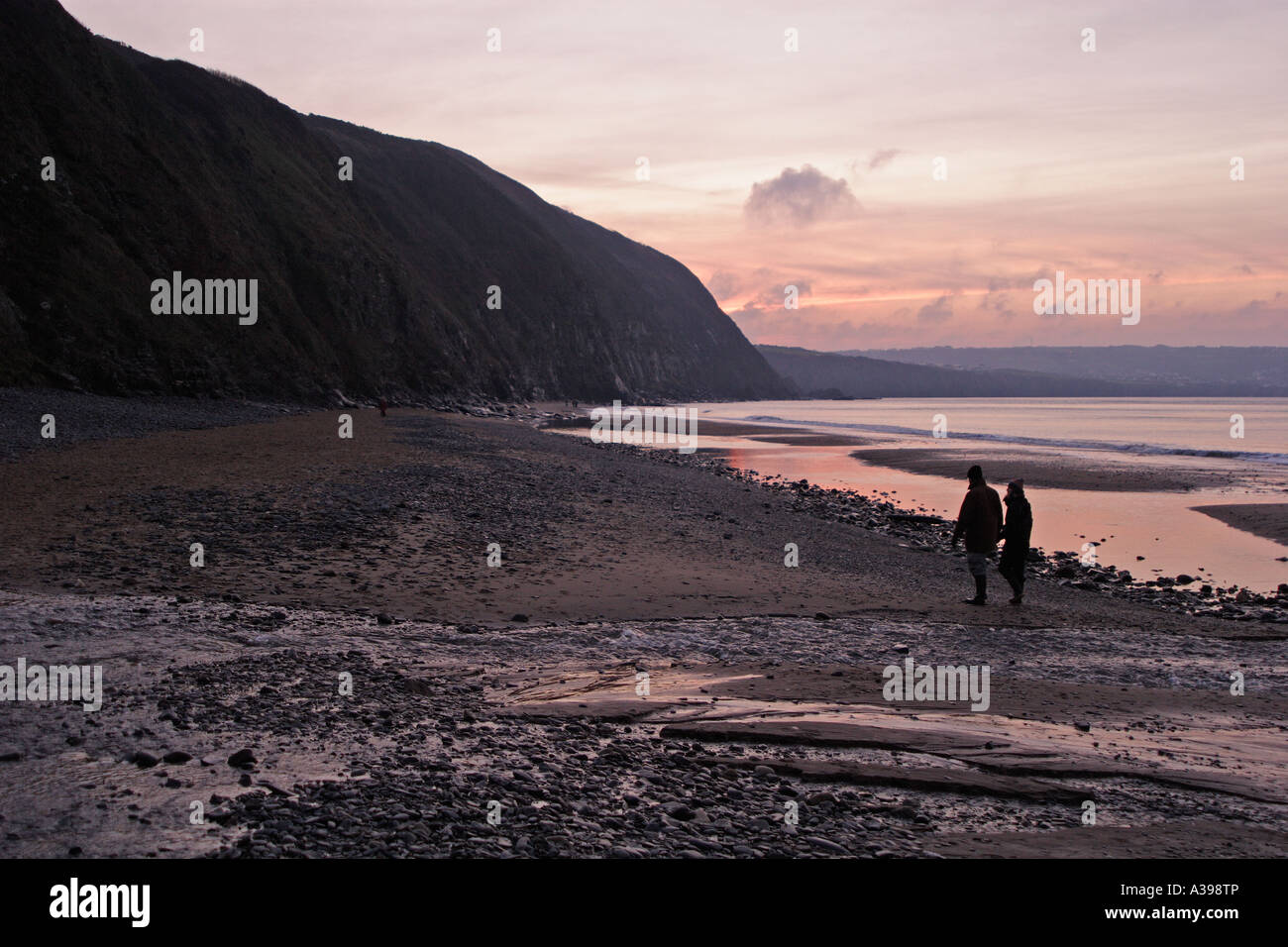 Penbryn beach wales hi-res stock photography and images - Alamy