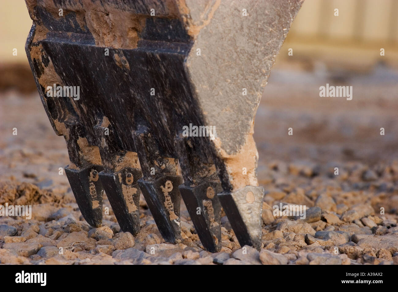 Backhoe close up hi-res stock photography and images - Alamy